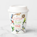 Cute Bird 1st Birthday | Sweet Baby Bird Party Paper Cups | Zazzle