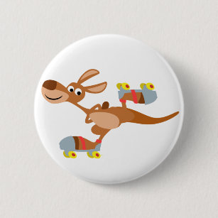 Kangaroo Badges & Pins | Zazzle AU