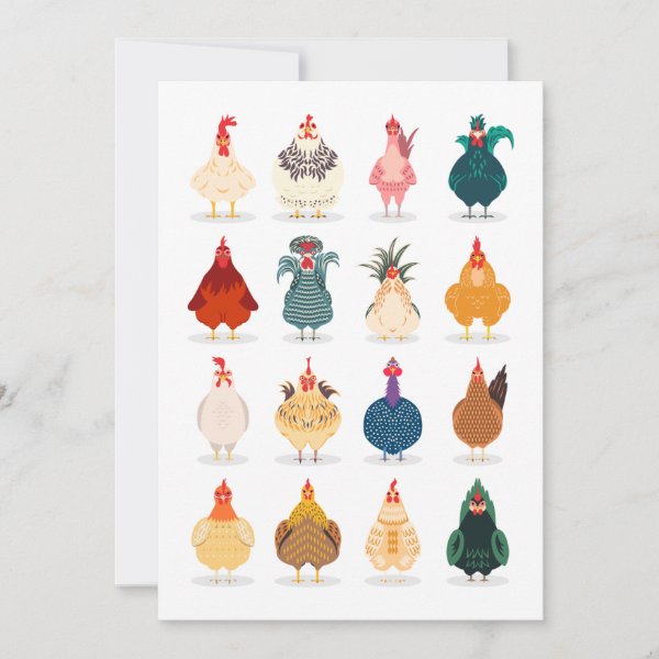 Hens Cards | Zazzle AU