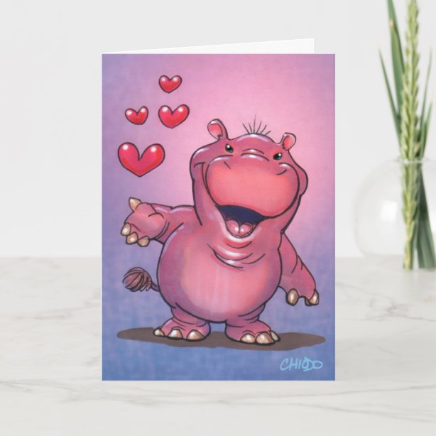 Hippo Cards | Zazzle AU