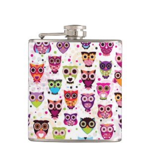 Cute Bird Hip Flasks | Zazzle AU