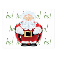 Cute Santa Claus Postcards | Zazzle AU