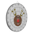 Cyber Christmas Reindeer Dartboard | Zazzle