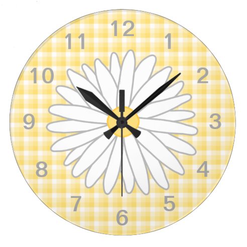 Daisy Wall Clocks | Zazzle.com.au