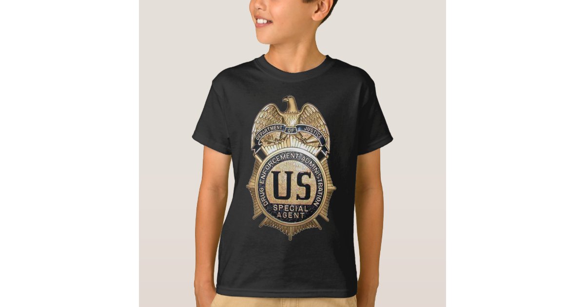 DEA Badge T-Shirt | Zazzle