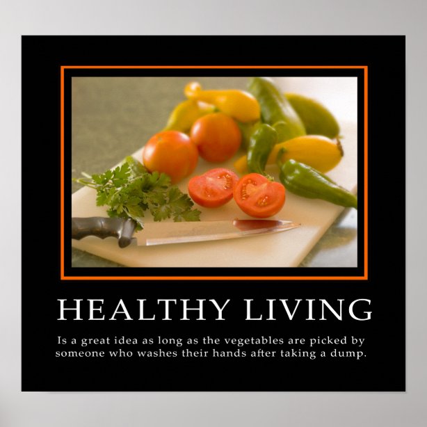 Healthy Living Posters & Photo Prints | Zazzle AU