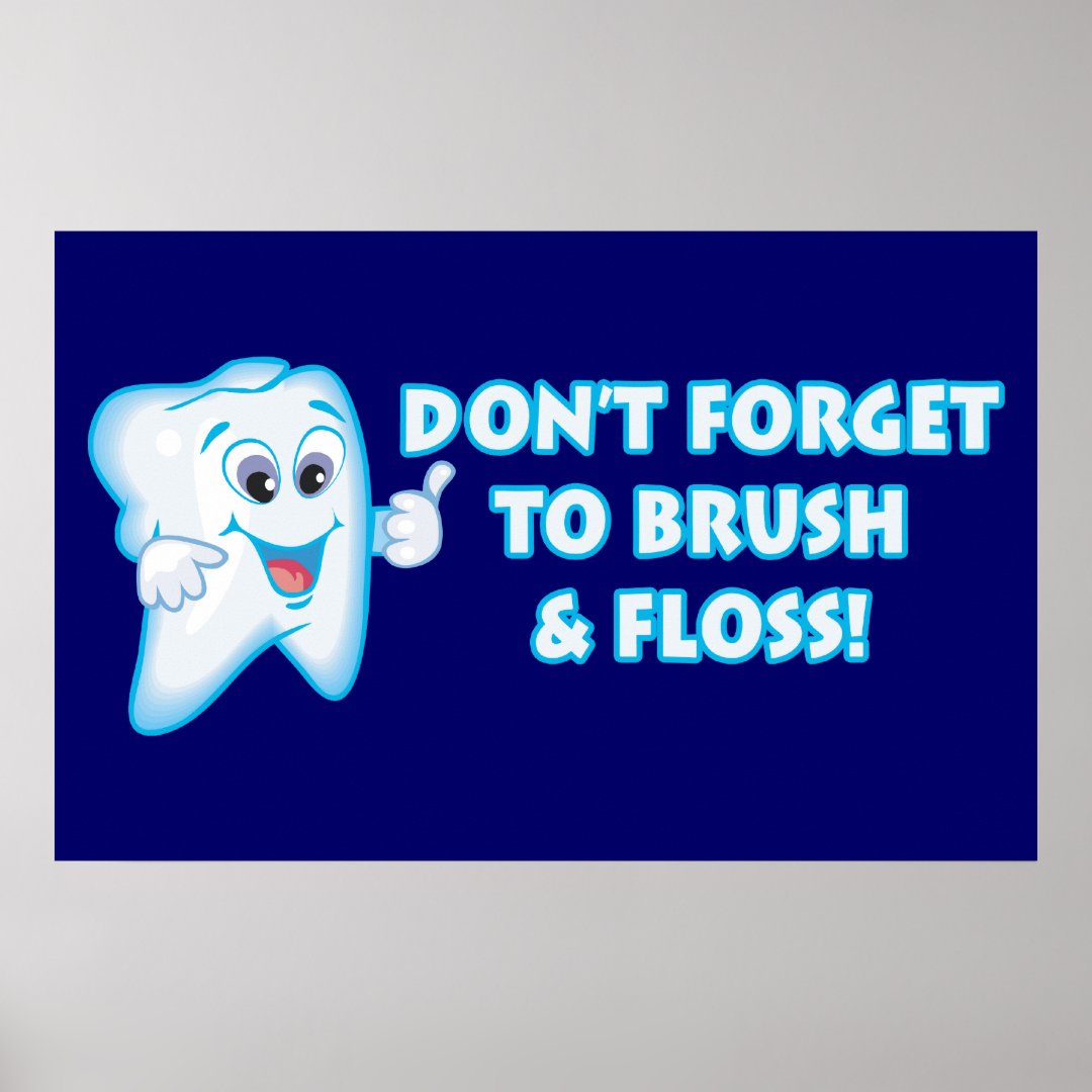 Dental Hygiene Posters | Zazzle