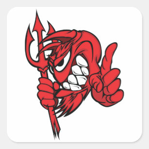 Red Devil Stickers | Zazzle AU