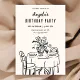 Dinner table invitation | Zazzle