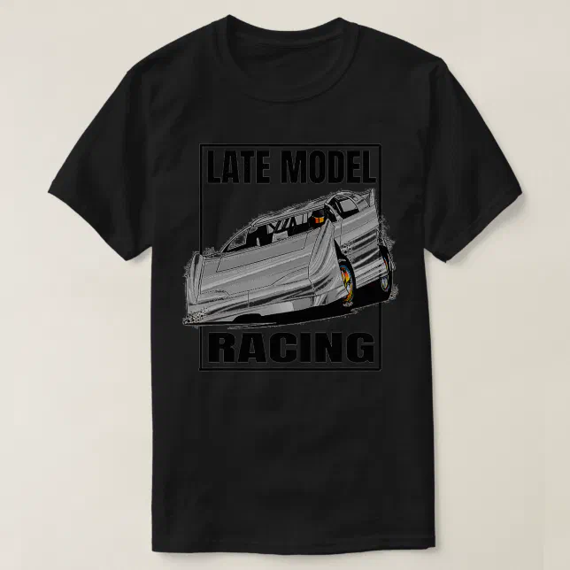 Dirt Track Racing Apparel Late Model Racing T-Shirt | Zazzle