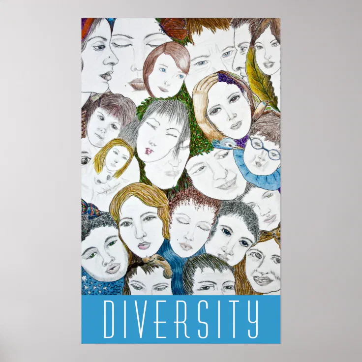 Diversity Poster | Zazzle