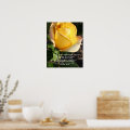 Do not fear inspirational bible verse poster | Zazzle