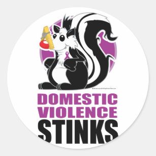 Domestic Violence Stickers | Zazzle AU