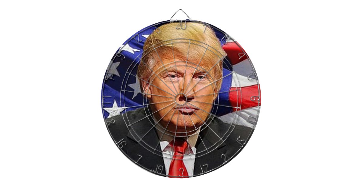 Donald Trump Dartboard | Zazzle
