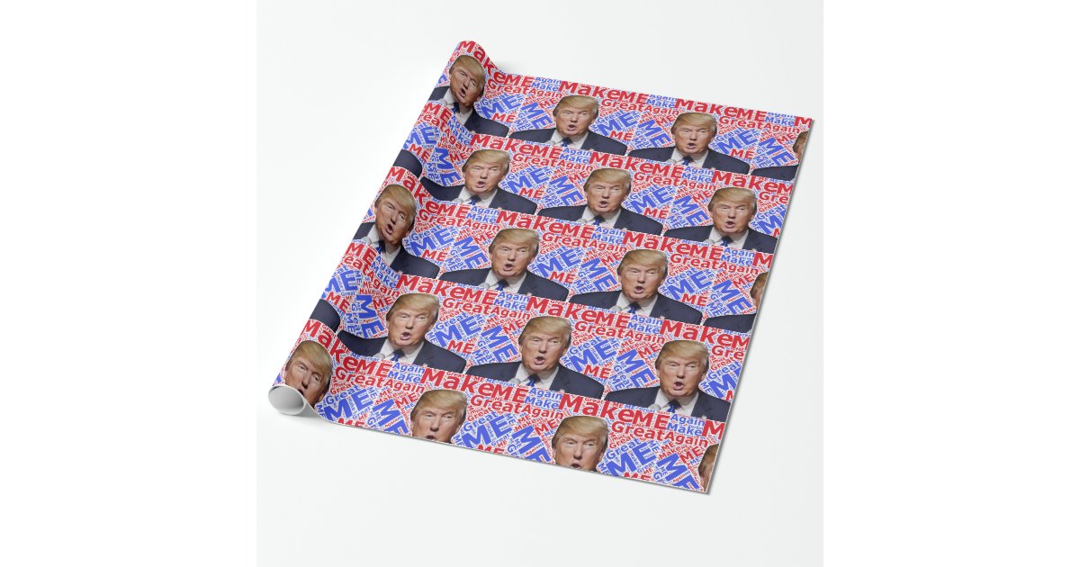 Donald Trump Wrapping Paper | Zazzle