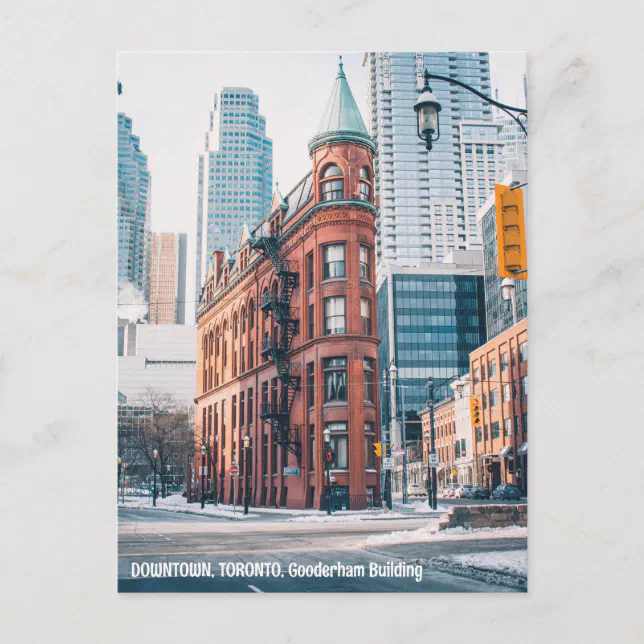 DOWNTOWN, TORONTO, Gooderham Building Postcard | Zazzle