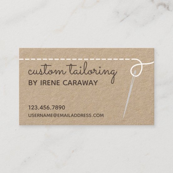 Alterations Business Cards | Zazzle AU