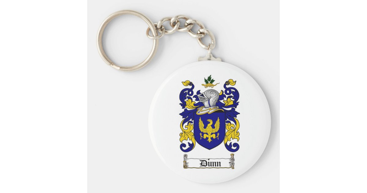 DUNN FAMILY CREST - DUNN COAT OF ARMS KEY RING | Zazzle.com.au