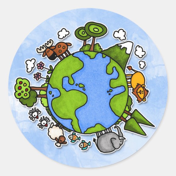 Earth Stickers | Zazzle AU