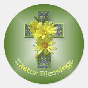 Religious Easter Stickers | Zazzle AU