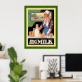 Eat More Milk ~ Vintage Advertising Poster | Zazzle