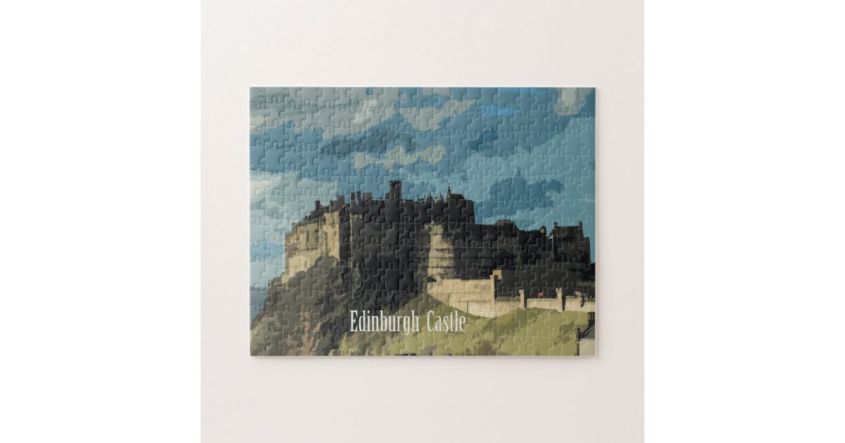 Edinburgh Castle, Scotland Jigsaw Puzzle | Zazzle