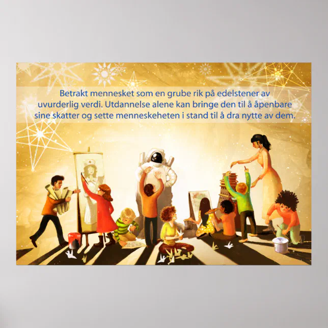 Education (Norwegian) Poster | Zazzle