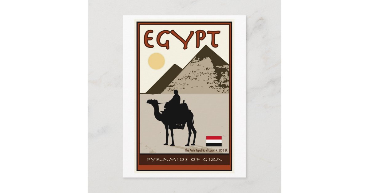 Egypt Postcard | Zazzle