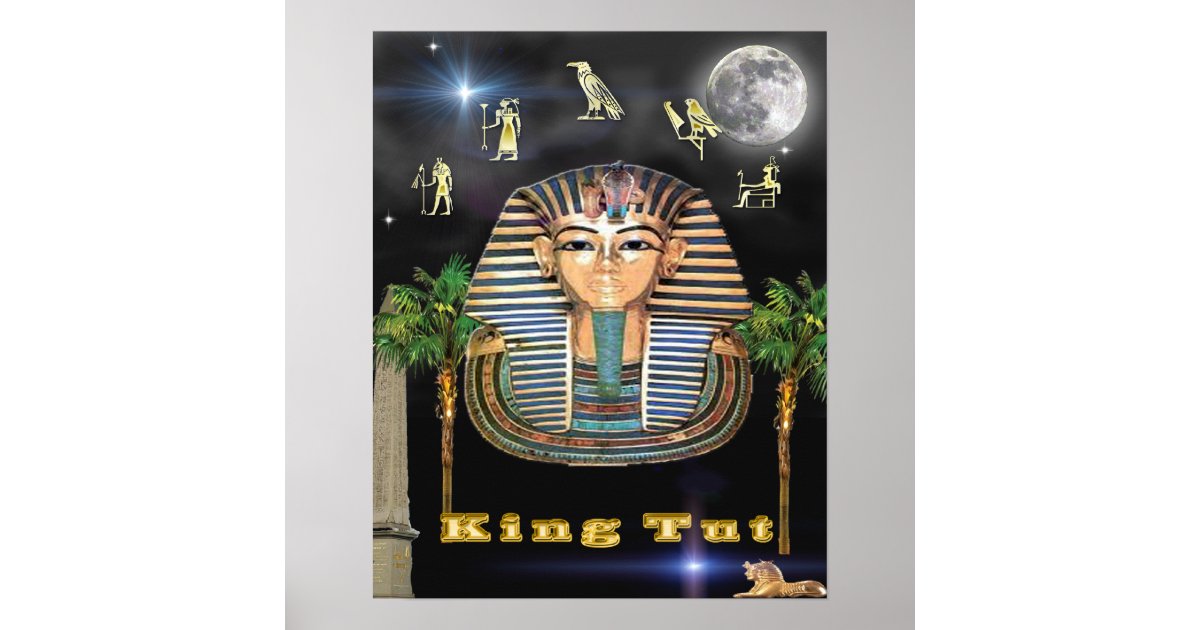 Egyptian King tut Poster | Zazzle