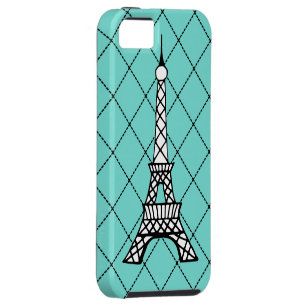 Girly Eiffel Tower iPhone Cases & Covers | Zazzle.com.au