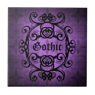 Gothic Decorative Ceramic Tiles | Zazzle.com.au