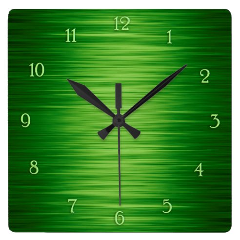 Green Wall Clocks | Zazzle.com.au