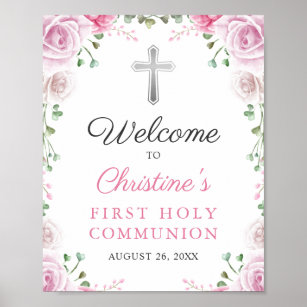 First Holy Communion Posters & Photo Prints | Zazzle AU