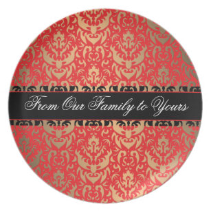 Damask Plates | Zazzle AU