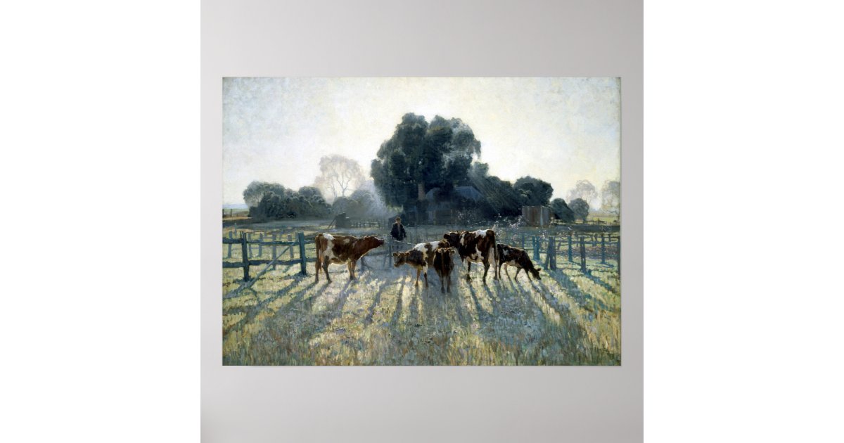 Elioth Gruner Spring Frost Poster | Zazzle