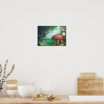 Enchanted Forest Poster | Zazzle
