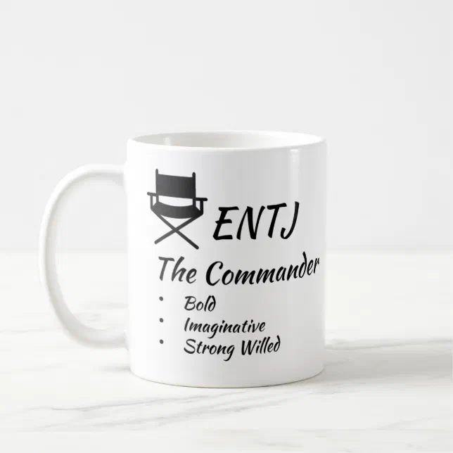 ENTJ MBTI Myers-Briggs Type Indicator Personality Coffee Mug | Zazzle