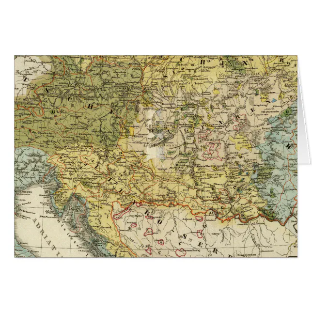 Ethnography Map of Europe | Zazzle