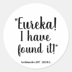 Eureka Stickers | Zazzle AU