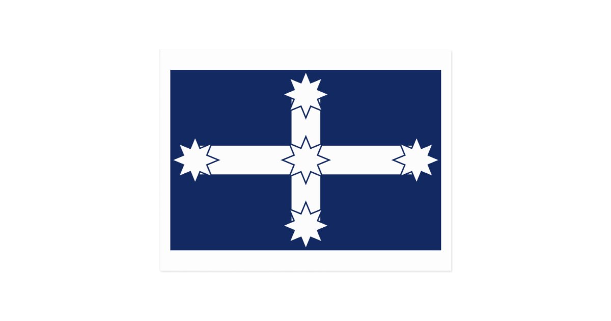 Eureka Stockade Flag Postcard | Zazzle.com.au