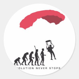 Parachute Stickers | Zazzle AU