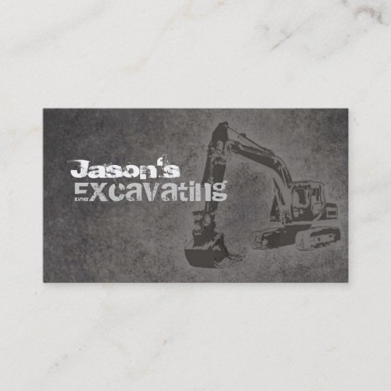 Excavation Business Cards | Zazzle AU