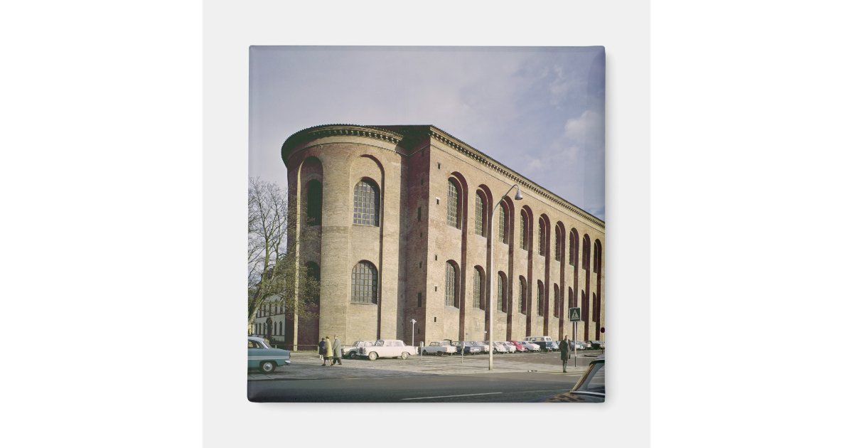 Exterior view of the Aula Palatina, built c.310 Magnet | Zazzle