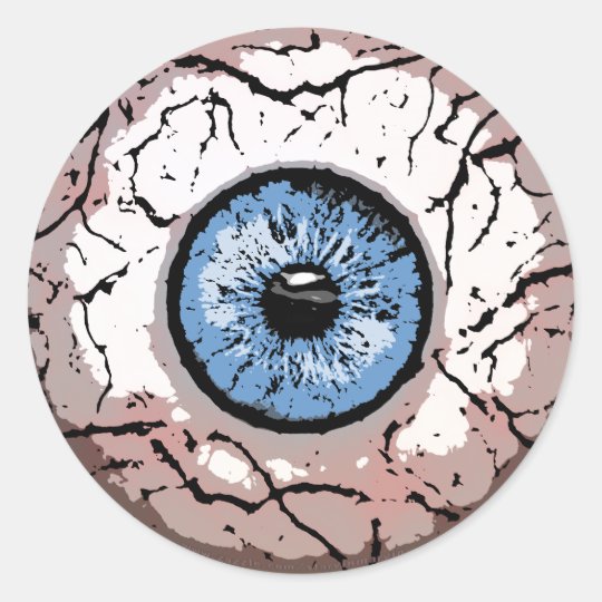 Eyeball (customisable) - Sticker | Zazzle.com.au