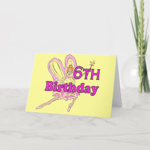 Girls 6th Birthday Cards | Zazzle.com.au