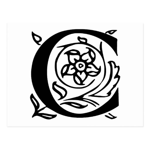 Fancy Letter C | Zazzle