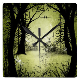 Woodland Wall Clocks | Zazzle.com.au