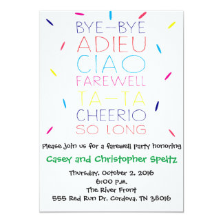 Farewell Invitations & Announcements | Zazzle.com.au