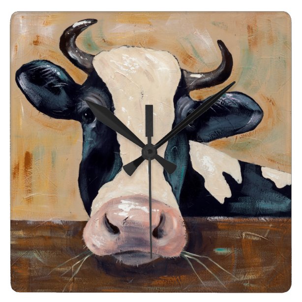 Cow Wall Clocks | Zazzle.com.au