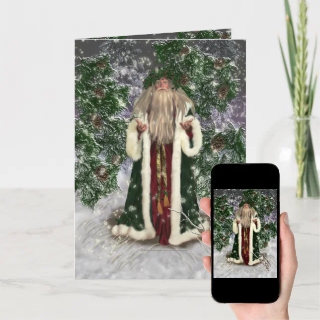 Father Christmas Card | Zazzle